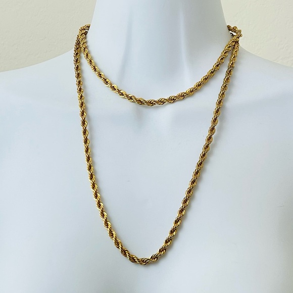 Monet | Jewelry | Vintage Monet Rope Chain | Poshmark